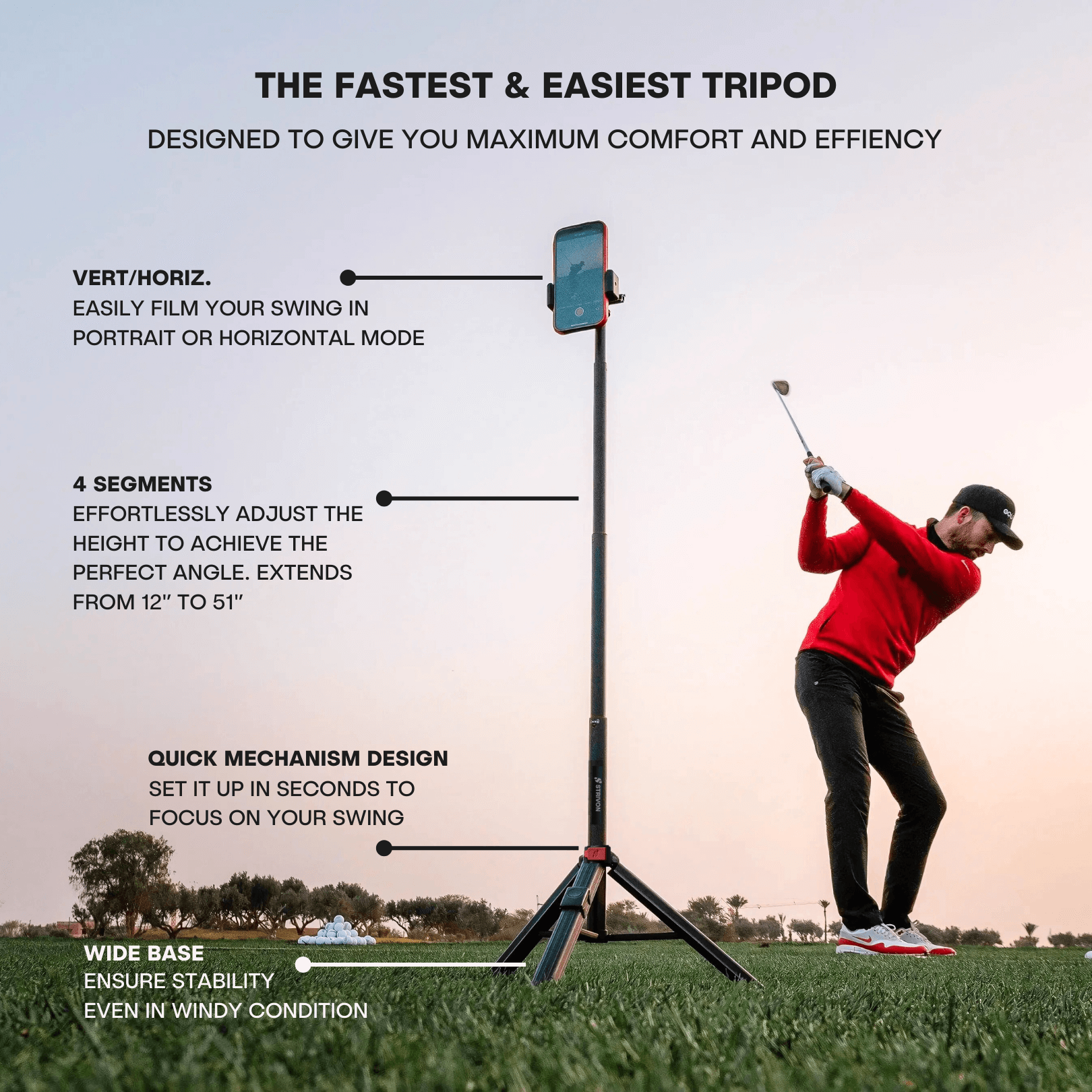 STRIVON POD - THE SMARTEST WAY TO FILM YOUR GOLF SWING – Strivon Golf ...